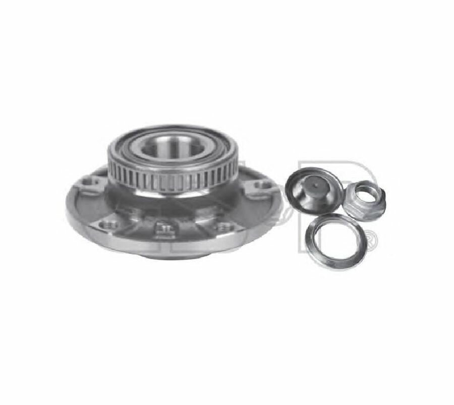 Ступица с подшипником BMW 3 E36/E46/5 E34/7 E32 86-05 пер.
