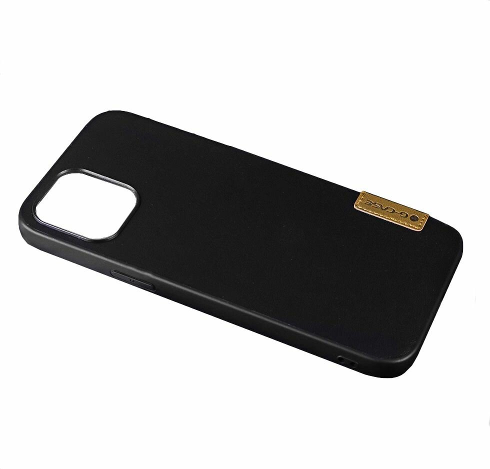 Чехол G-Case iPhone 14 6,1" Dark Series противоударный Кожа