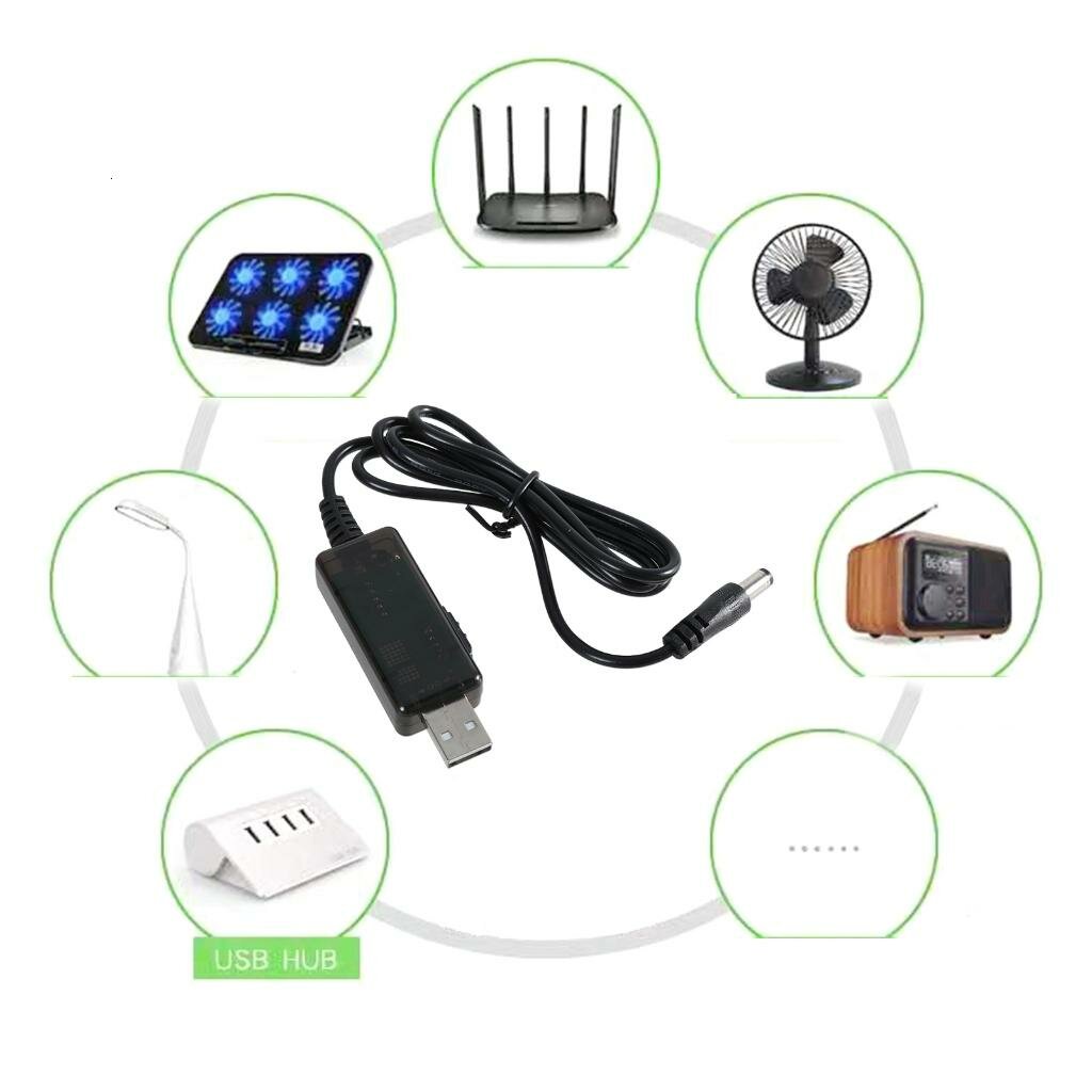 USB-адаптер для LED-устройств (5/9/12 В), Регулируемая линия 9-12 В