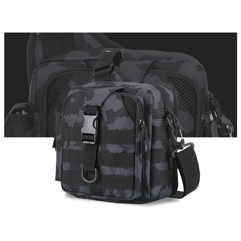 Тактическая сумка через плечо Kendome X116D camo D