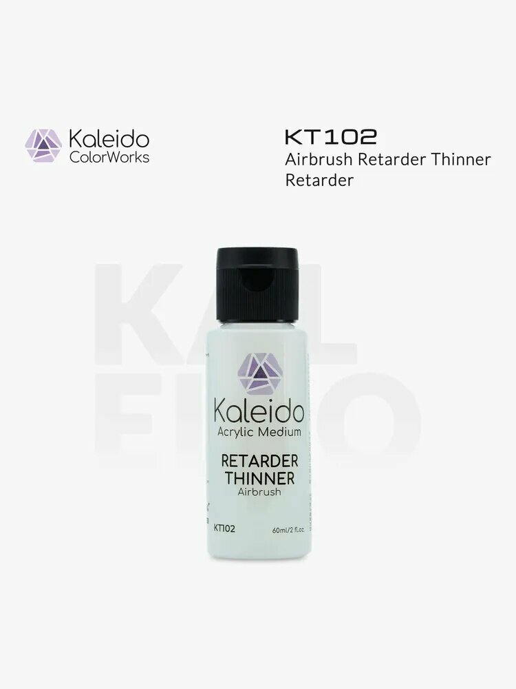 Kaleido Разбавитель с замедлителем для аэрографа на водной основе 60 мл KT102