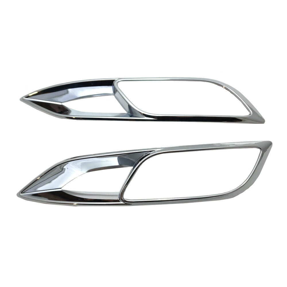 Хромированные накладки на передние ПТФ Kia K3 (Cerato) 2012+ A / Киа К3 (Церато) 2012+ А не выпускается для РФ