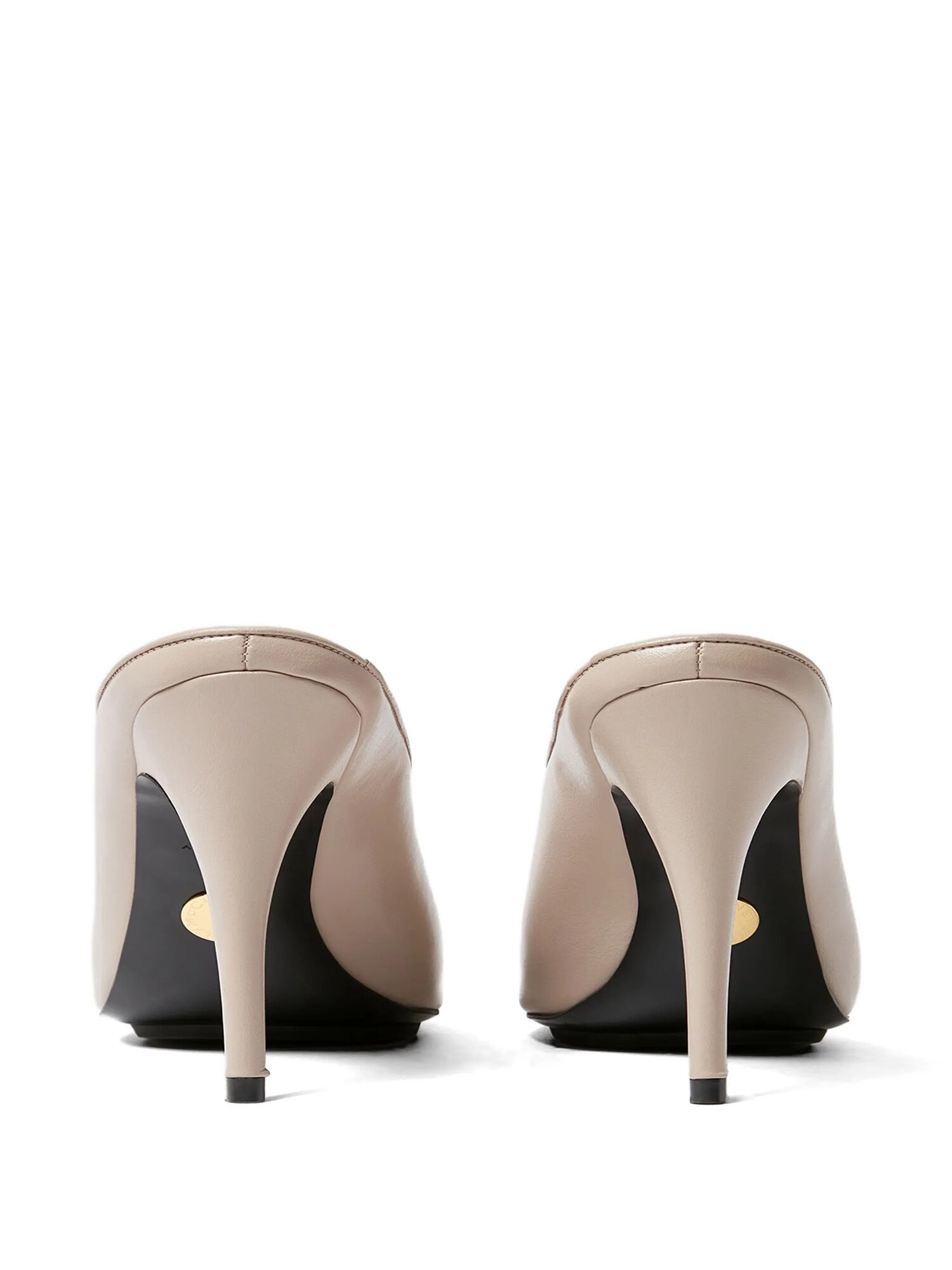 Мюли Stella McCartney Pointed-toe V-cut mules, размер 39, разноцветный — фото 1
