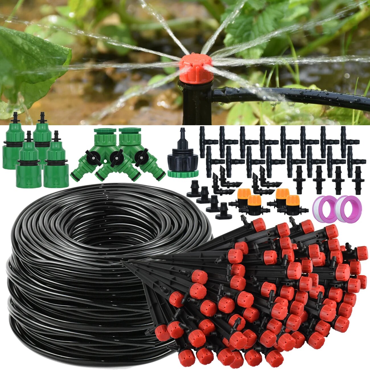 Система капельного орошения KESLA 5M, Watering Kit