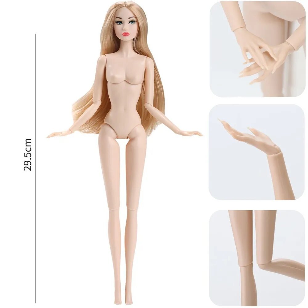 1 Штука, 12 шарниров можно перемещать, кукла , 1/6 Кукла-супермодель,