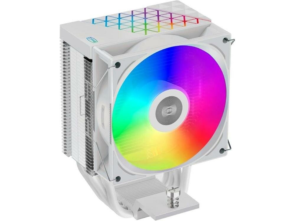 Устройство охлаждения(кулер) PcCooler R400 ARGB Soc-AM5/AM4/1200/1700/1851 белый 4-pin 18-30dB Al+Cu 180W Ret (R400-WHAWYX-US)