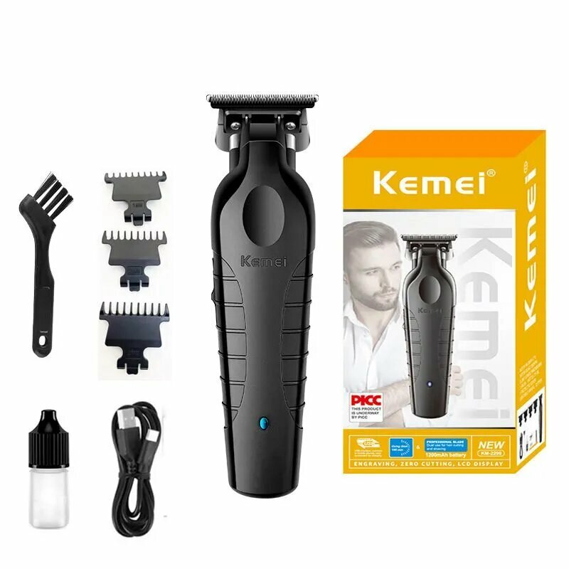 Kemei Триммер 2299, кол-во насадок 3