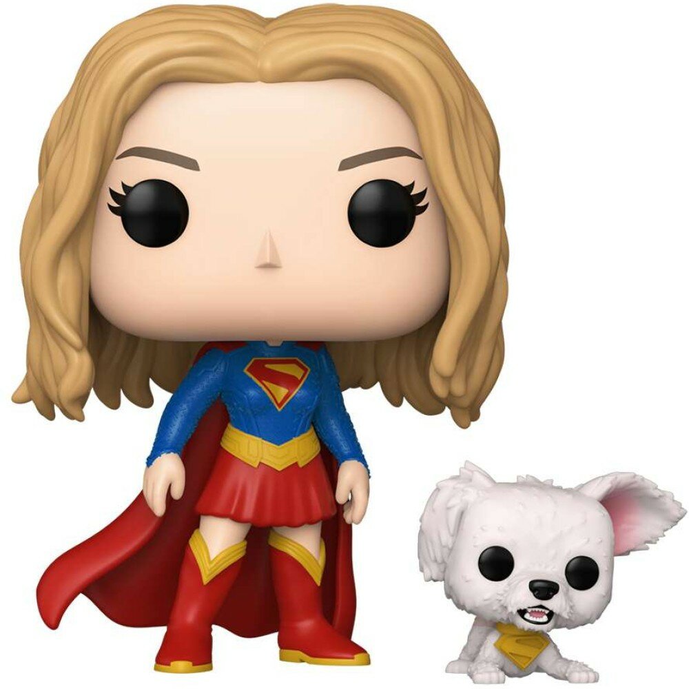 Набор фигурок Funko POP! & Buddy Supergirl Supergirl with Puppy Krypto 90801