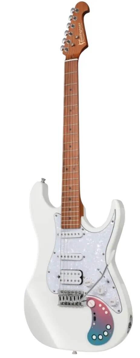 Смарт электрогитара Bullfighter D-160SE White (чехол и аксессуары в компл)