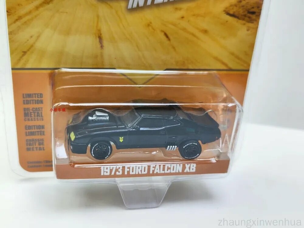 Машинка GreenLight 1/64 The last V8 interceptor (1979)- the 1973 Ford Falcon XB black Die-cast Alloy Car Model Collection Toy Gift