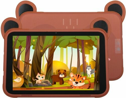 10,1" Планшет Kenshi Kids H24 LTE (Kids H24 LTE) 128 ГБ коричневый - 1920x1200, IPS, 8x1,6 ГГц, 4 ГБ, 6000 мА*ч, Android