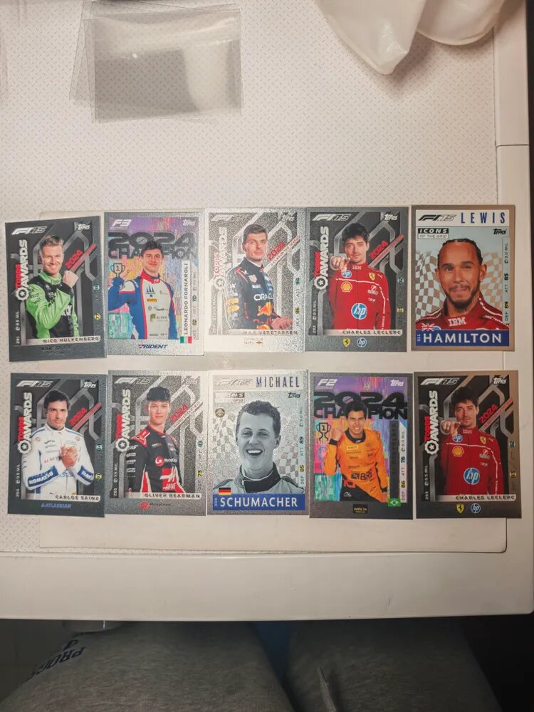 Коллекционная карточка Topps 2025 Turbo Attax F1