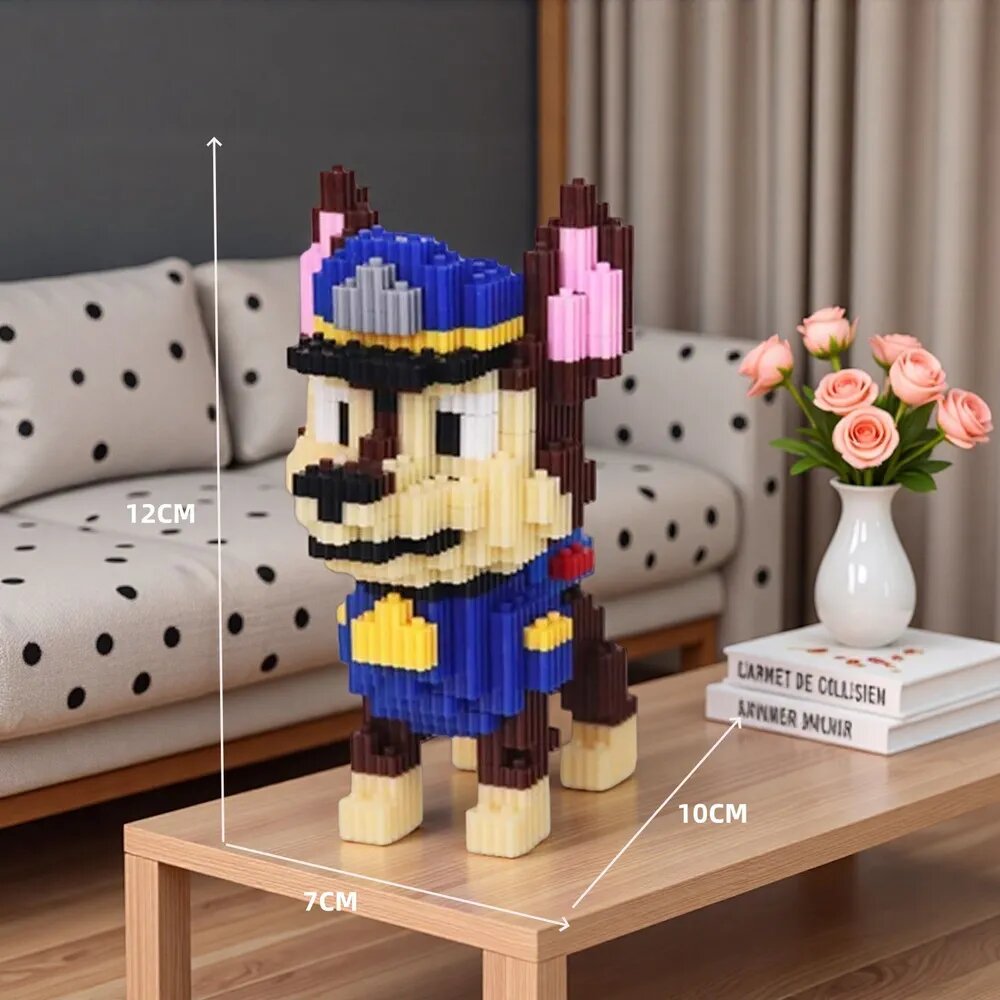 Конструктор 3D Техник набор "Paw Patrol" 650+ детали, большой подарок для мальчиков и девочек
