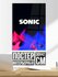 Постер на стену Sonic neon flame