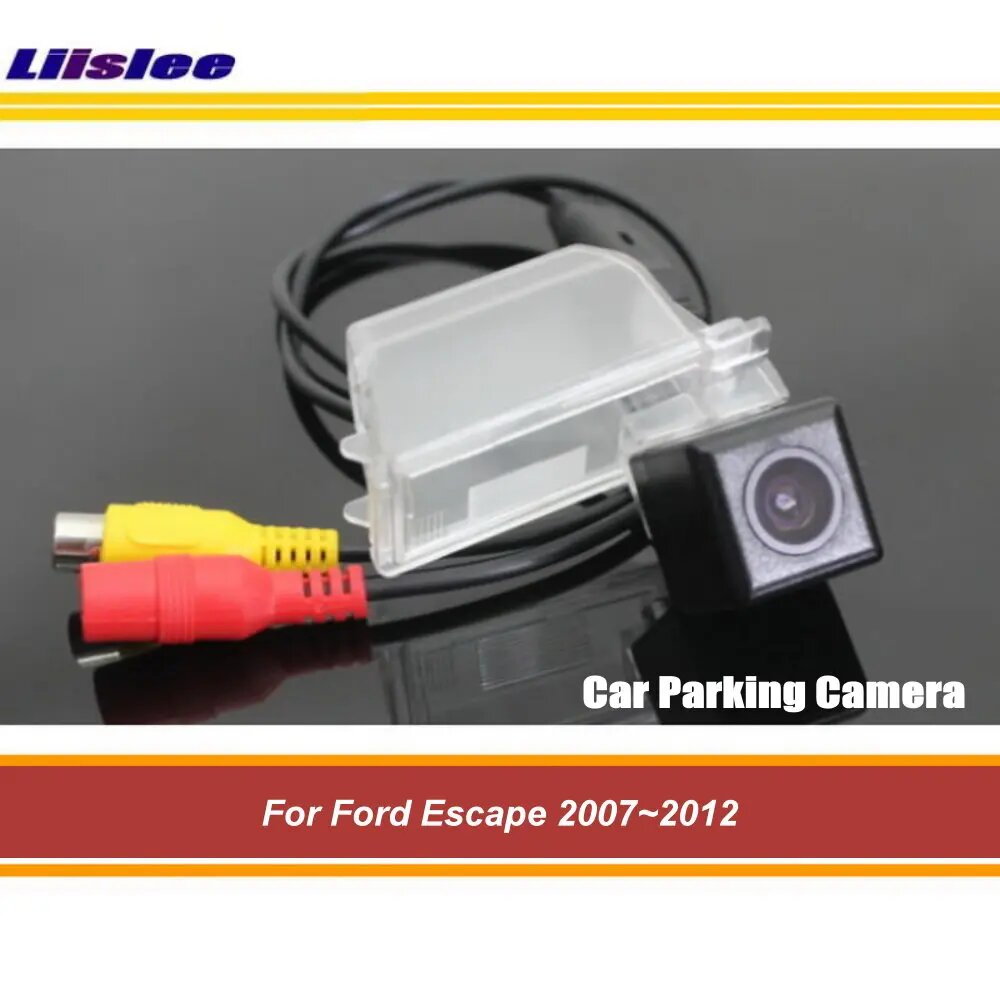 Камера заднего вида HD CCD RCA NTSC CAM для Ford Escape 2007-2012, автомобильные аксессуары для парковки, послепродажное обслуживание