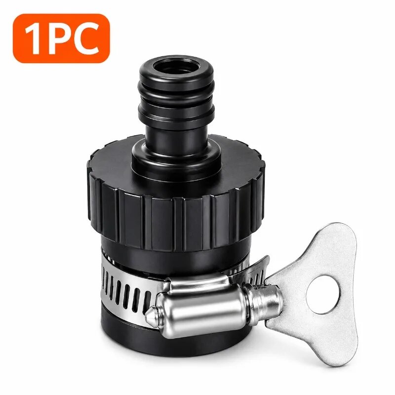 Пластиковый соединитель для шланга и крана 1pc
