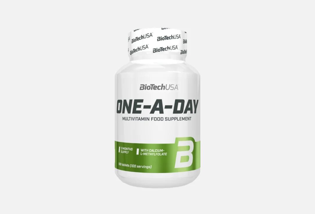 BioTechUSA Витаминный комплекс One-A-Day в таблетках комплекс витаминов и минералов 100 шт