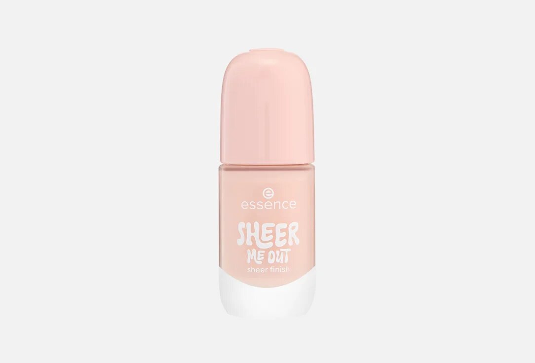 Essence gel nail polish Лак для ногтей 8 мл 04, Sheer me out