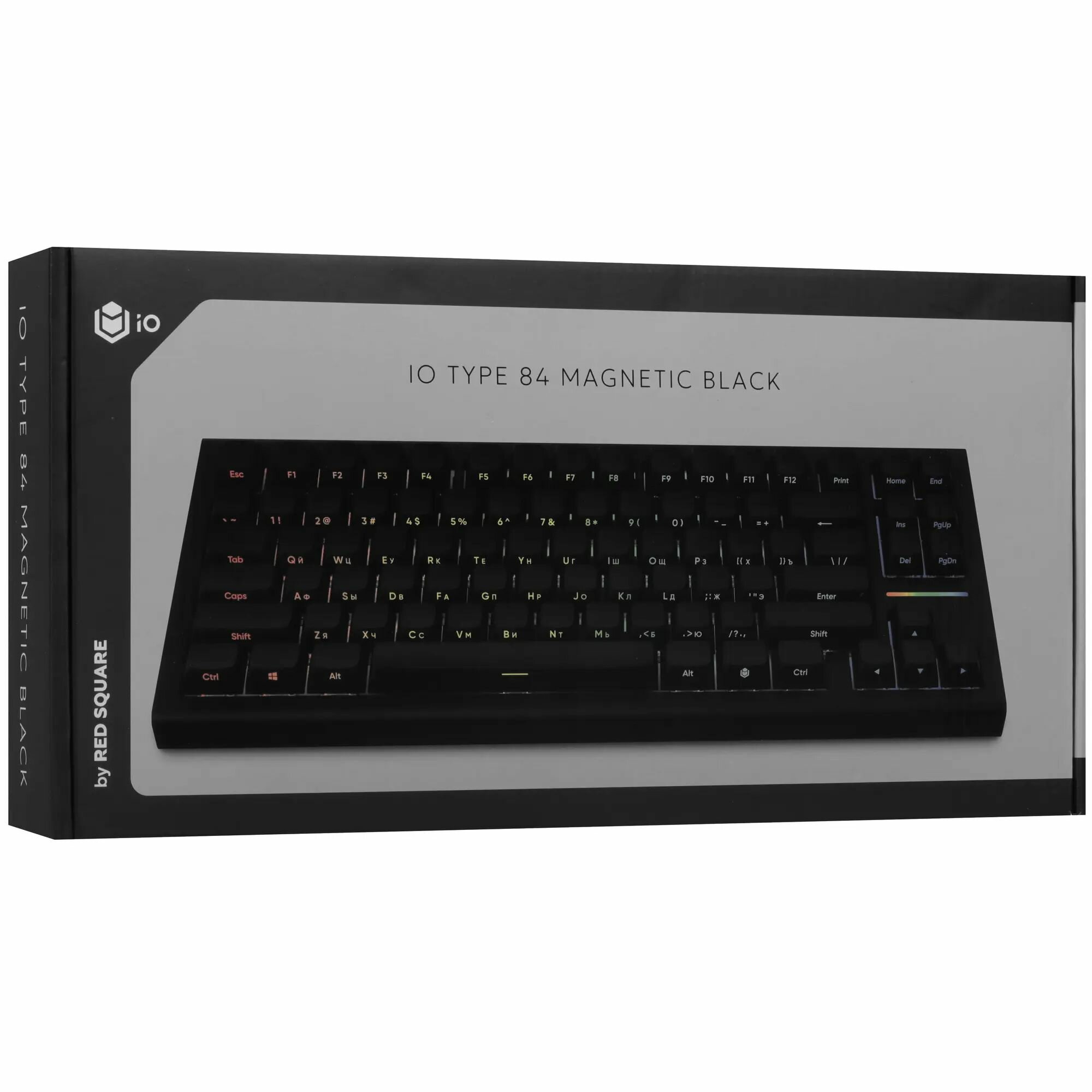Игровая клавиатура Type 84 Magnetic (io292) Black, Русская раскладка, черный