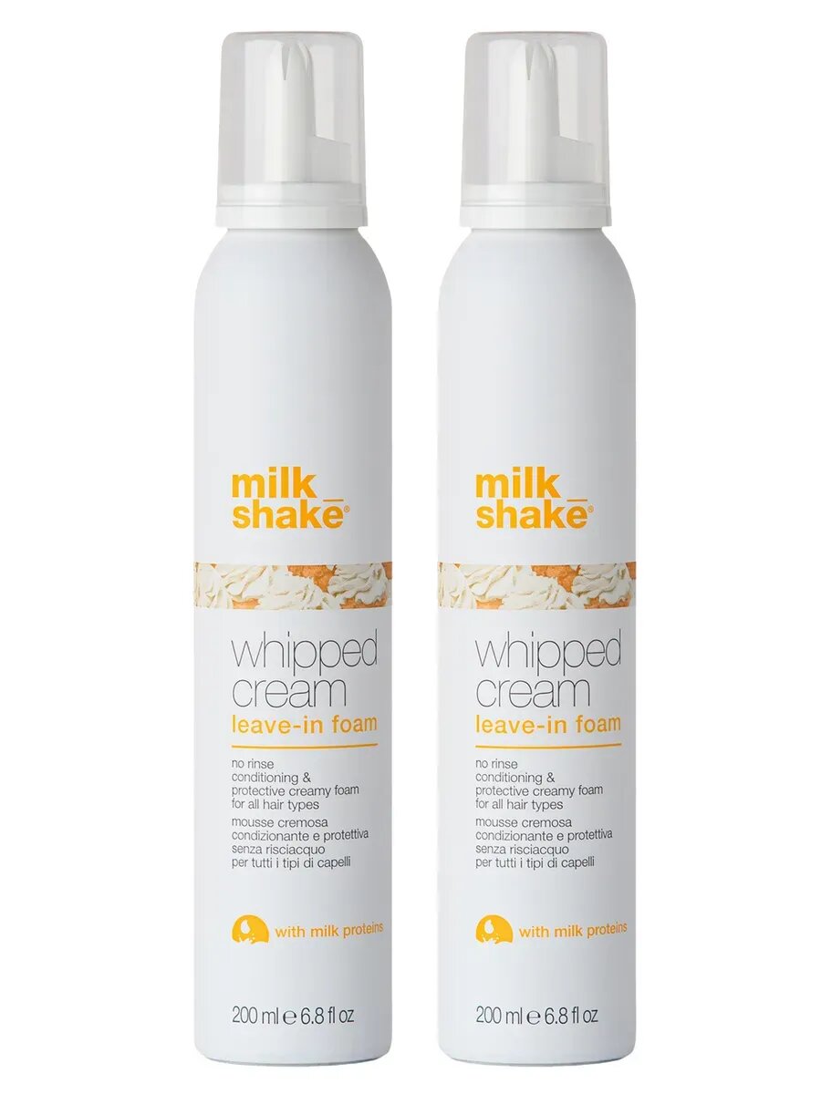 Milk Shake Пена-сливки для волоc Whipped Cream 2 x 200 мл