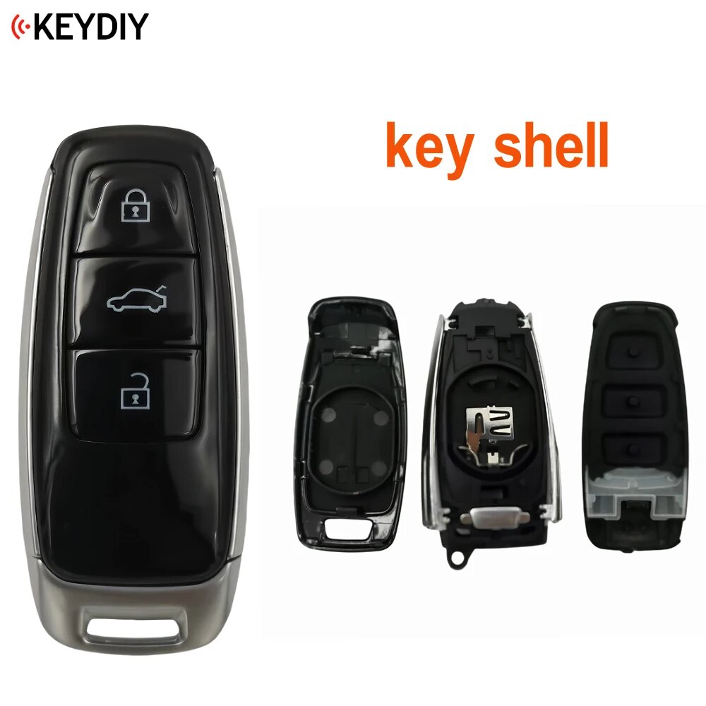 Корпус ключа KEYDIY для VW, Audi, BMW, FGB08, FGB25, 5C, 5D, Цвет: just shell B