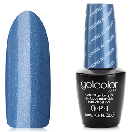 OPI GELCOLOR Гель лак Dining Al Frisco F54