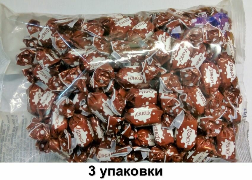Фэнси Конфеты шоколадные, 500 г, 3 уп