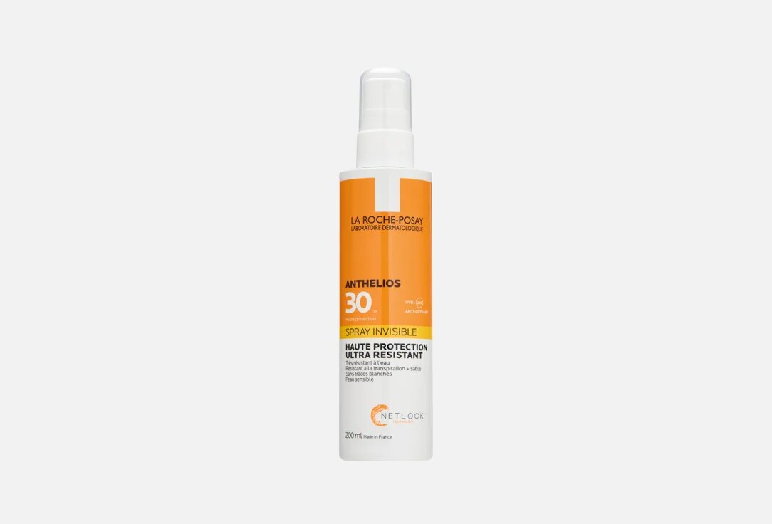 La Roche-Posay Anthelios Невидимый спрей для лица и тела SPF 30/PPD 14 200мл