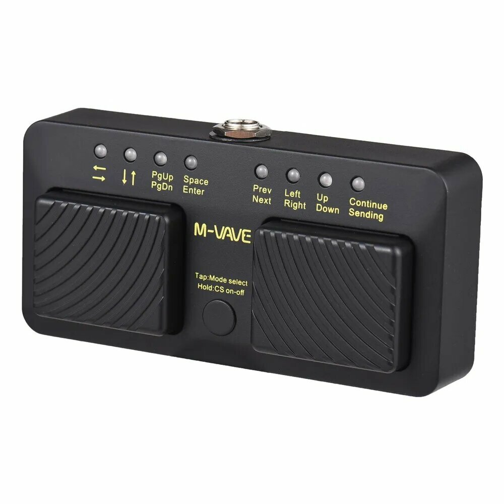 M-VAVE CUBE TURNER PRO Аккумуляторная беспроводная интеллектуальная педаль управления MIDI