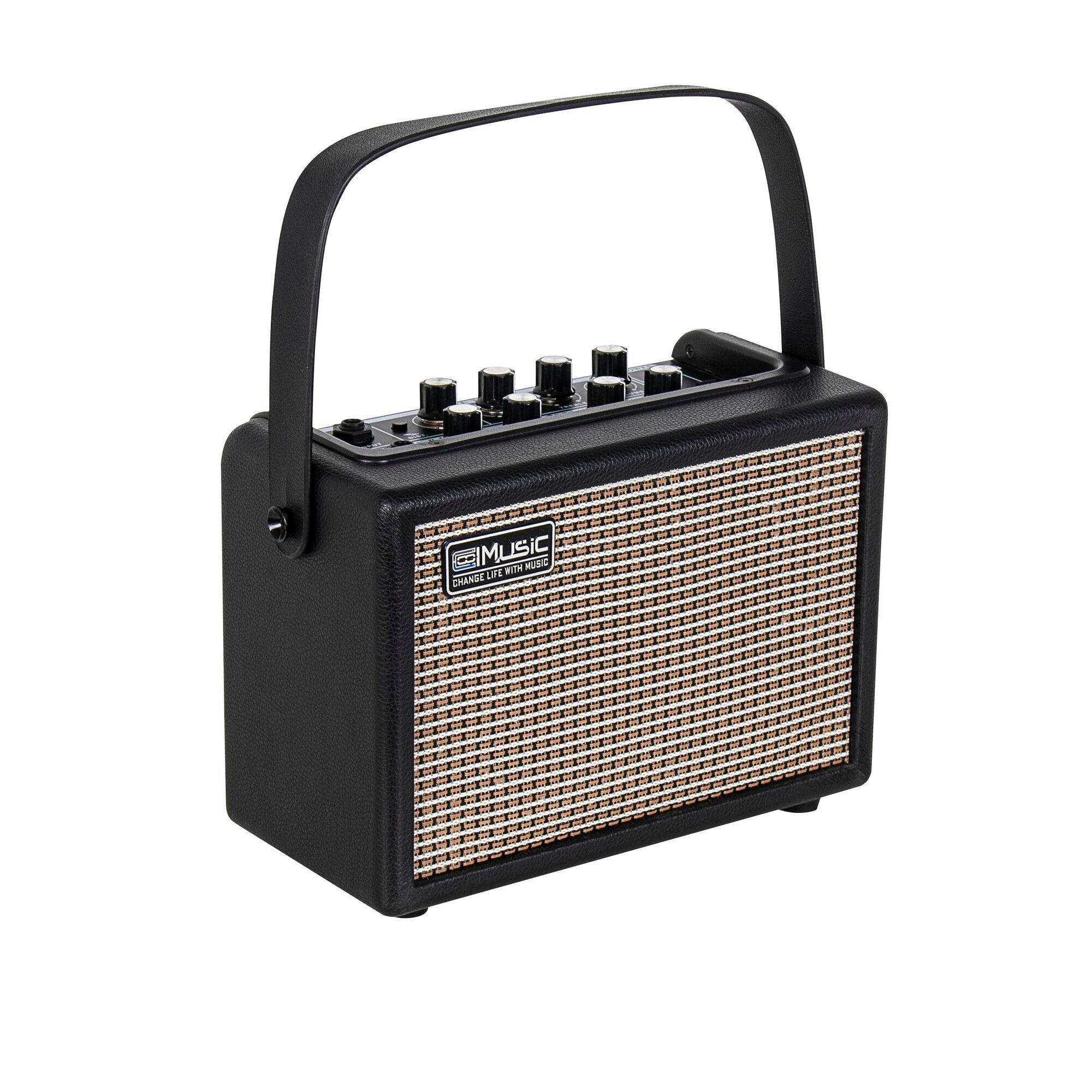 Комбик для гитары 15 Вт с аккумулятором COOLMUSIC UNIQUE -15G