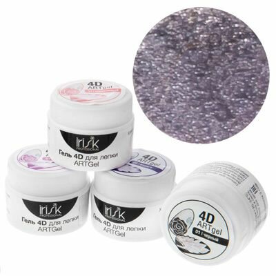 Гель 4D ARTGel для лепки, 5 гр (14 Серебро) (М151-04-14)