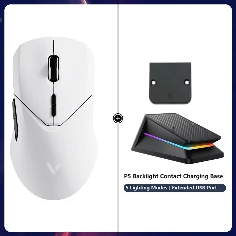 Rapoo VT9Pro Беспроводная Игровая Мышь VT9SE PLUS White