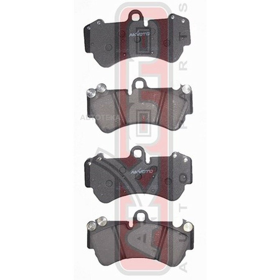 Колодки тормозные дисковые передние AKYOTO AKD0345