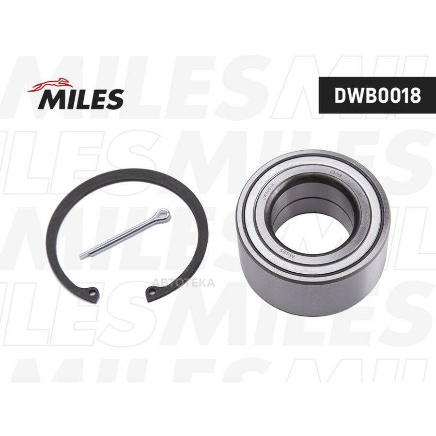 Подшипник ступицы передний HYUNDAI ELANTRA/I30/KIA CEED 06- (SKF VKBA 6923) DWB0018 MILES DWB0018