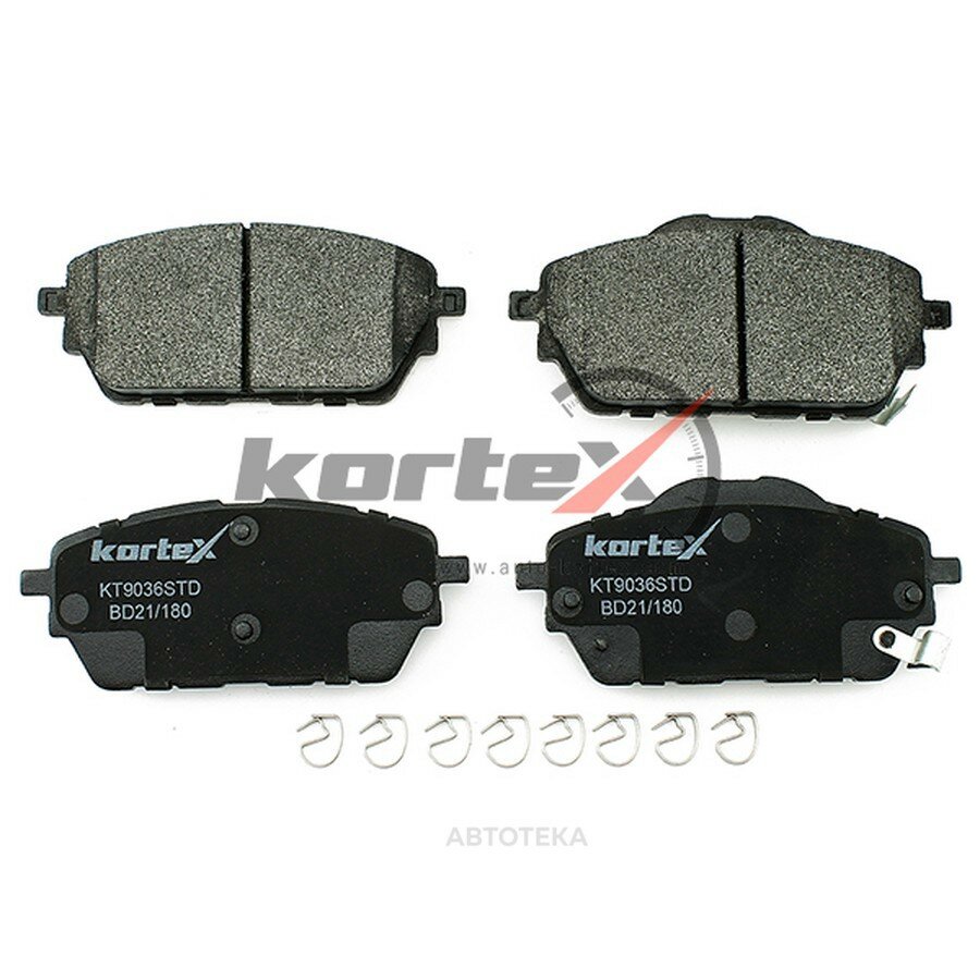 Колодки тормозные HAVAL H2 передние KORTEX KT9036STD