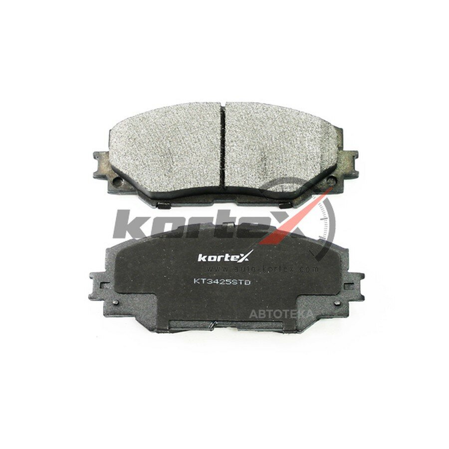 Колодки тормозные передние KORTEX KT3425STD TOYOTA Rav-4 11/05->/Corolla 09/06->/Auris 10/06->