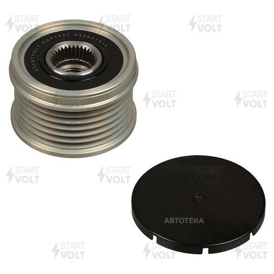Шкив генератора NISSAN X-TRAIL T32 (14-) 2.5I (тип BOSCH) с обгонной муфтой STARTVOLT SGP1407