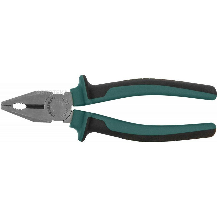 Пассатижи с двухкомпонентными рукоятками 7" 49396 JONNESWAY P0817