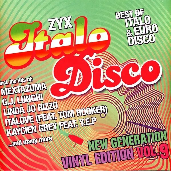 Виниловая пластинка Various Artists - Italo Disco: New Generation Vol.9 (Black Vinyl LP)