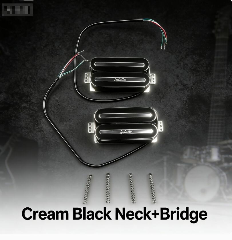 Гитарный звукосниматель Schaller Metal Humbucker Coil с керамическим магнитом