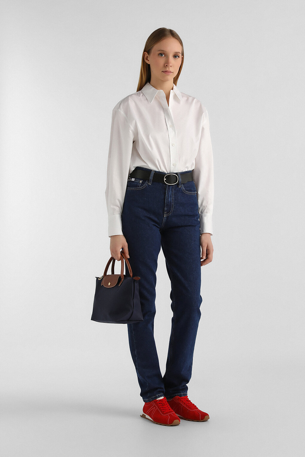 Джинсы Calvin Klein Jeans, размер 44-46, темно-синий — фото 1