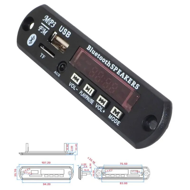 SOTAMIA Bluetooth декодер 12В — фото 1