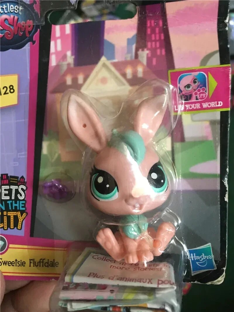Hasbro Littlest Pet Shop Фигурки LPS кошки, собаки, обезьяны 5 см 2