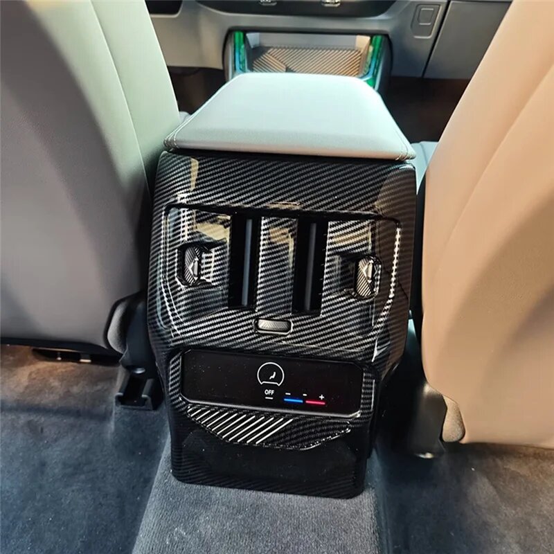 Для BMW X3 G45 2025 из углеродного волокна, задняя панель воздуховыпускного отверстия автомобиля, противоударная крышка, декорат