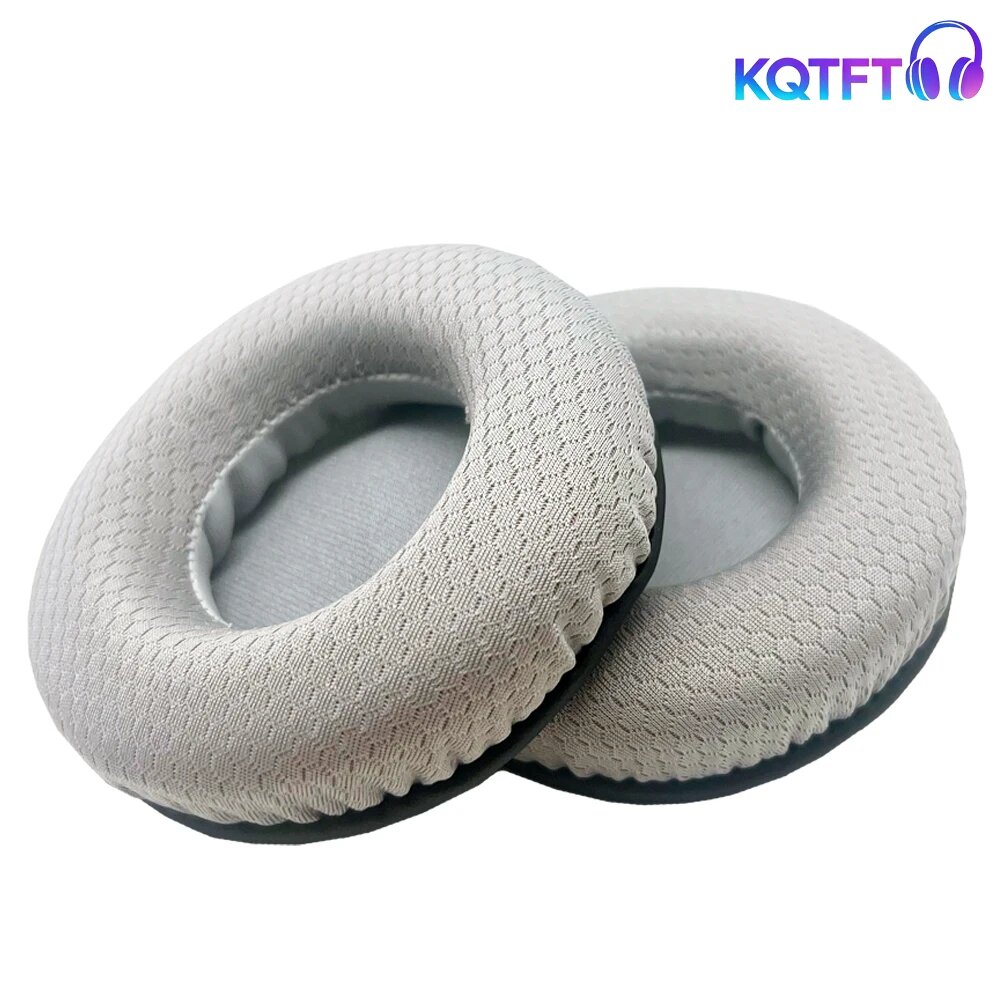 Амбушюры для наушников KQTFT, Белый/Gray Mesh