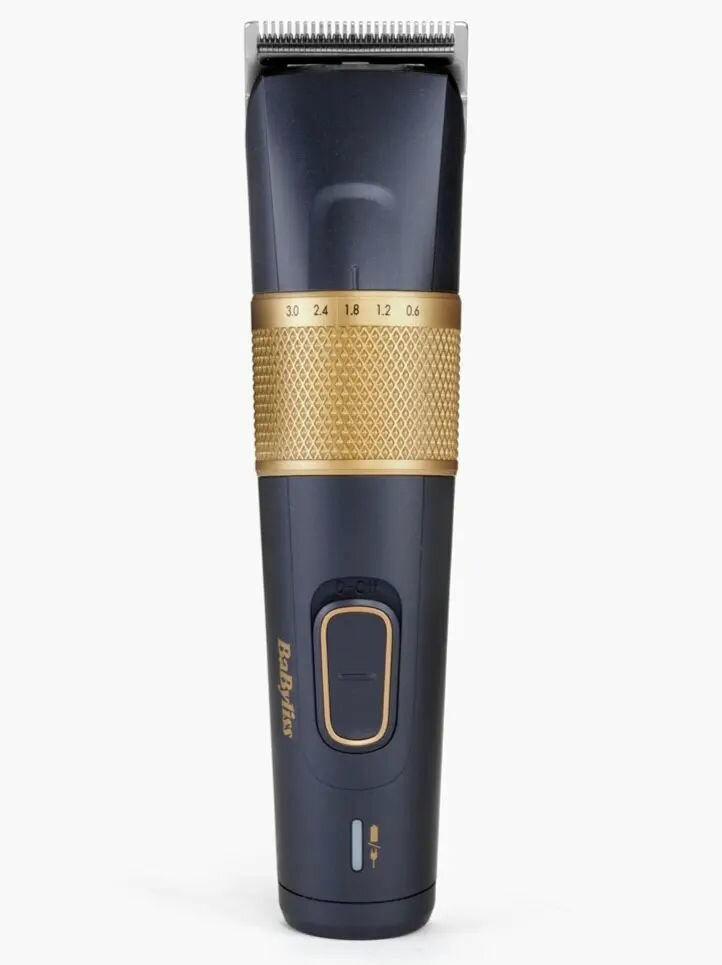 Машинка для стрижки BaByliss E986E, Li Ion, 160 мин работы, лезвия карбон титан, 8 насадок, 0,6 28 мм — фото 1