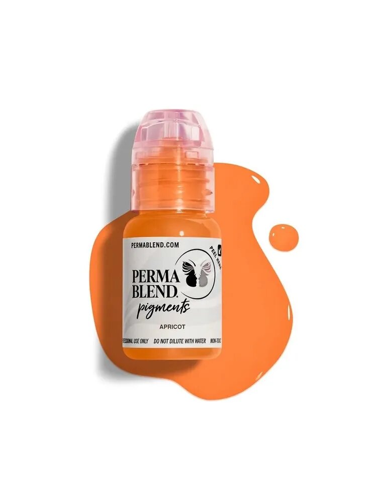 Perma Blend Apricot Пермабленд Макияжа Пигмент для бровей, PMU пигмент, 15 мл