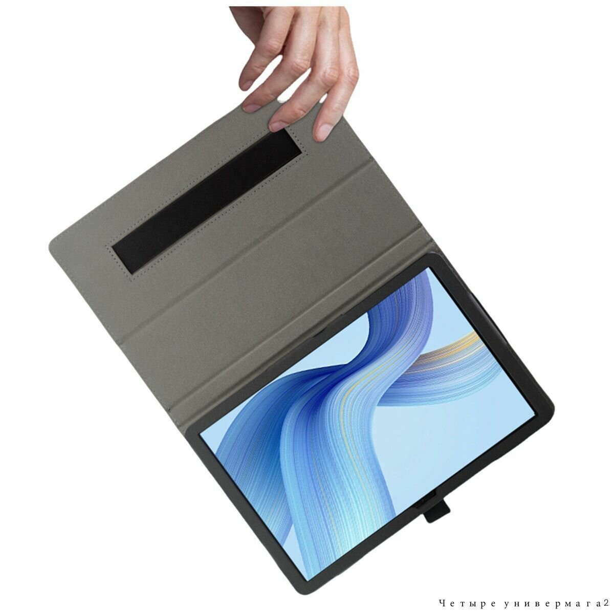 Чехол DOOGEE Tab G6 Max 13.4" с подставкой, карманом, двойной камерой, 13.4 дюйма, для дома и офиса, органайзер — фото 1