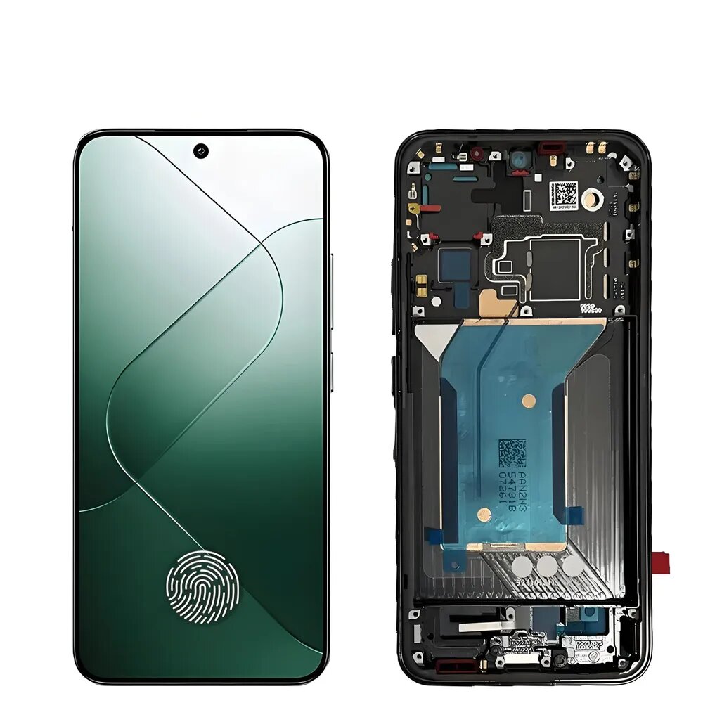 Дисплей(экран) для Xiaomi 14 (сяоми 14) в сборе с тачскрином рамкой (Oригинальный AMOLED) , 23127PN0CC / 23127PN0CG