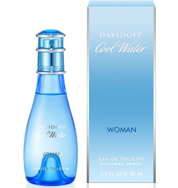 Туалетная вода для женщин Davidoff Cool Water 50 мл - Давидов Кул Ватер